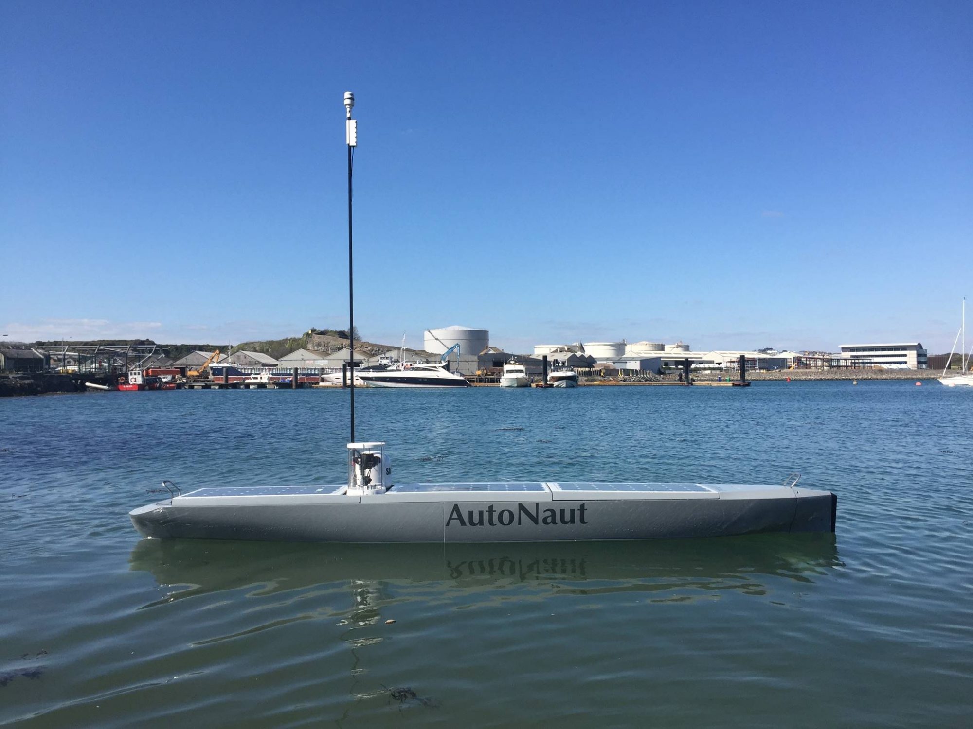 AutoNaut deploying state of the art sensors at Royal Navy 'Unmanned ...